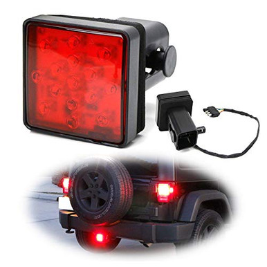 iJDMTOY Red Lens LED Tail/Brake Light for Truck SUV Trailer Class 3/4/5 ...