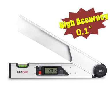 GemRed Digital Angle Finder (Crown Molding Protractor Accuracy(0.1 ...