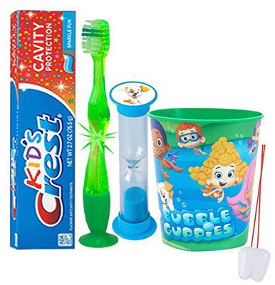 "Bubble Guppies" Inspired 4pc Bright Smile Oral Hygiene Set! Flashing ...