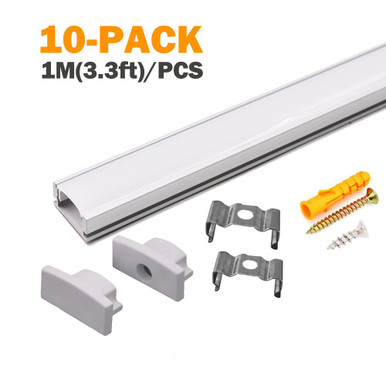 Starlandled 10-pack Aluminum Led Channel for Led Strip Lights ...