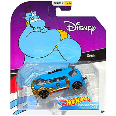 Hot Wheels Genie Aladdin Character Car Diecast 1:64 Scale ...