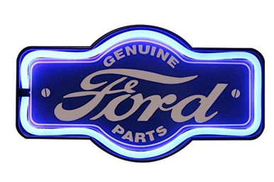 Genuine Ford Parts Oil LED Sign, 16' Tie Shaped Sign, LED Light Rope ...