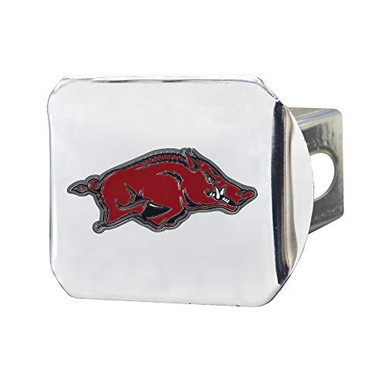 SLS Arkansas Razorbacks 3D Color Emblem Chrome Hitch Cover ...