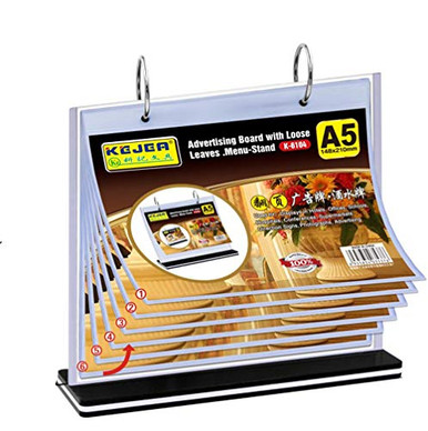 T-Type A5 Multi-Page Card Flip menu Card Price Card Display Card Wine ...