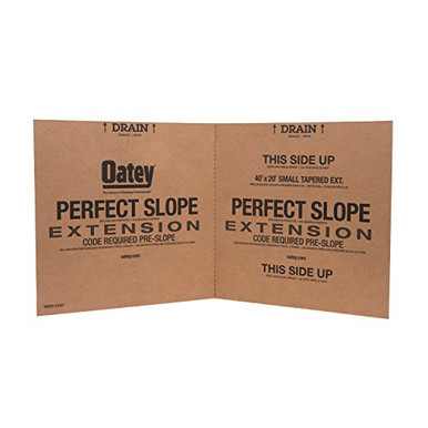 OATEY 41641 40" x 20" Tile Shower Pre-Slope Extension ...