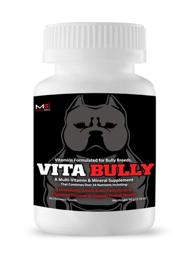 Vita Bully Vitamins for Bully Breeds: Pit Bulls, American Bullies ...