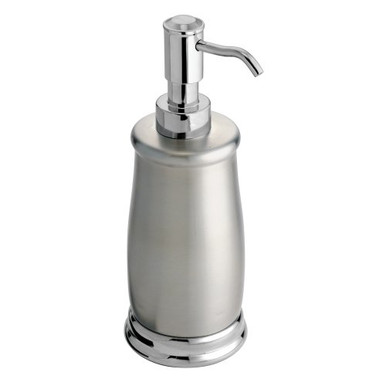 InterDesign Ashford Liquid Soap & Lotion Dispenser Pump for Kitchen or ...