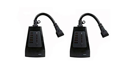 Instapark LCT-1U-2P 15 Amp Heavy-duty 24 hour Plug in Photoelectric ...