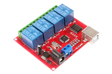 NOYITO 4-Channel 12V Computer USB Control Switch Relay Module Drive ...
