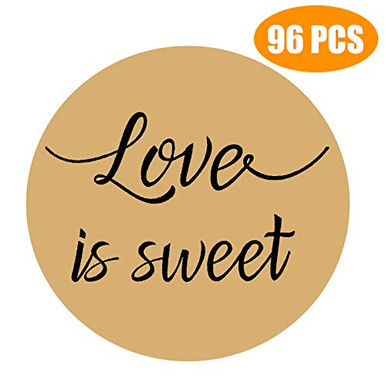 Original Design Wedding Stickers,96PCS Love is Sweet Stickers Labels ...