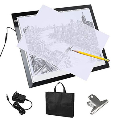 Voilamart A3 LED Light Box Tracer, 12V Ultra Bright 3-Level Dimmable ...