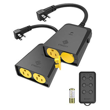 Etekcity Wireless Outdoor Remote Control Outlet, Weatherproof, 150ft ...