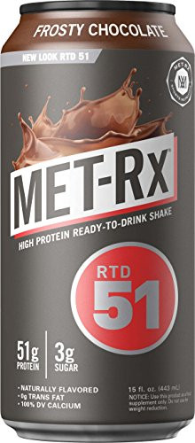 MET-Rx RTD 51 Protein Shake, Ready to Drink and Convenient for Meal ...