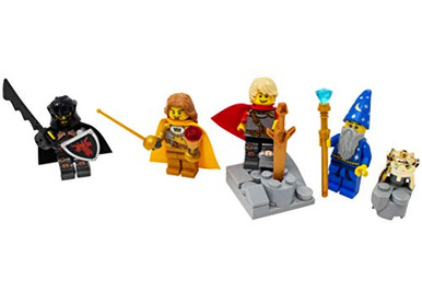 LEGO King Arthur, Lancelot, Merlin, and Mordred Toy - Custom Medieval ...