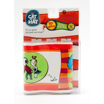 Dr. Seuss the Cat in the Hat Border Stick-ups Vinyl Wall Paper Border ...