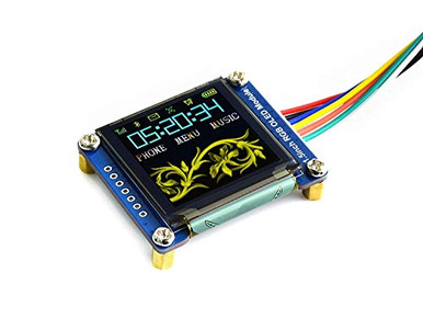 waveshare 1.5inch RGB OLED Display Module, 128x128 Pixels Displaying 65K Colors, Support ...