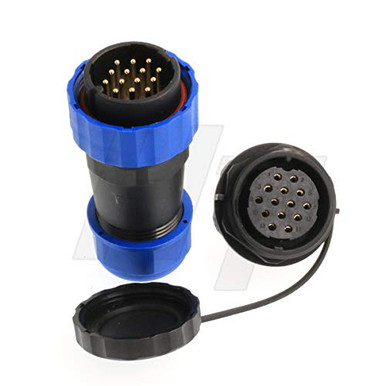 HangTon HE29 Circular Panel Mount Connector Power Waterproof IP68 ...