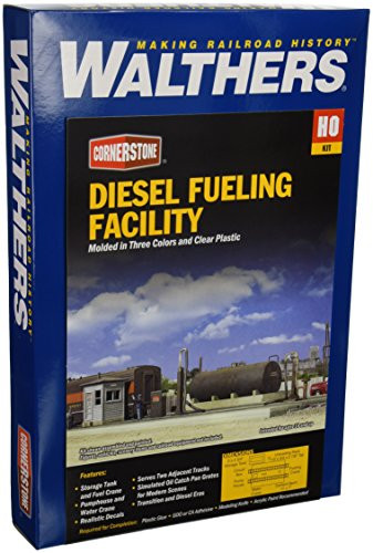 Walthers Cornerstone Series Kit HO Scale Diesel Fueling Facility ...