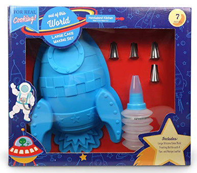 Handstand Kitchen Out of this World 7-piece Real Rocket Shaped Cake ...