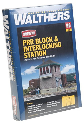 Walthers Cornerstone HO Scale PRR Block and Interlock Station Kit ...