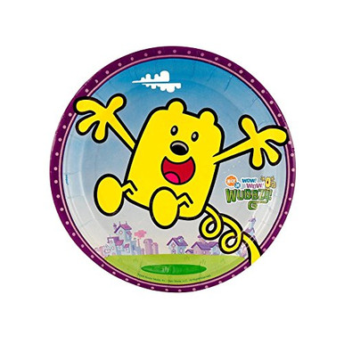 Wow! Wow! Wubbzy! Small Paper Plates (8ct) - Warehousesoverstock