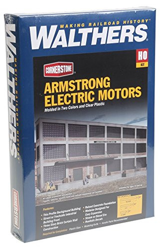 Walthers Cornerstone Series174 HO Scale Background Building Kits ...