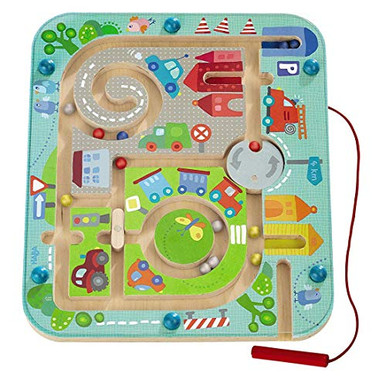 HABA Town Maze Magnetic Game Developmental STEM Activity Encourages ...