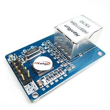 HiLetgo ENC28J60 Ethernet LAN Network Module for Arduino SPI AVR PIC ...