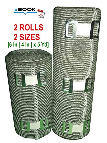 SETH - 2 Sizes - High Compression Elastic Bandage | Compression Bandage ...