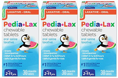 Pedia-Lax Oral Saline Laxative | Gentle & Safe Constipation Relief for ...