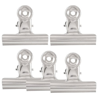 Uxcell Files Paper Organize Binder Clips, 3-Inch Width, 5 Pieces ...