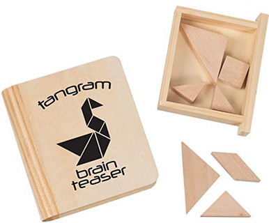 Toysmith Tangram Brain Teaser Puzzle (126Piece) - Warehousesoverstock