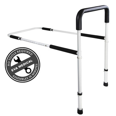 Medical Adjustable Home Bed Rail Handle & Hand Guard Assist Bar for ...