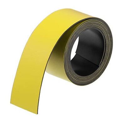 uxcell Dry Erase Flexible Magnetic Strip 1 Inch x 3.3 Feet Magnetical ...