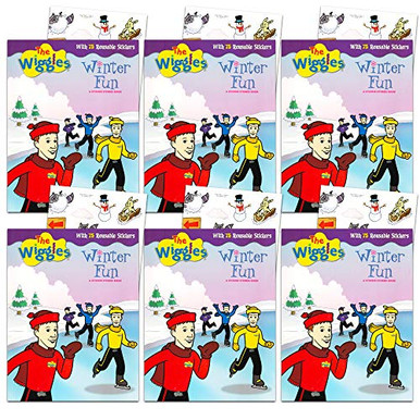 Wiggles Party Favors Pack -- 6 Wiggles Activity Books with Stickers ...