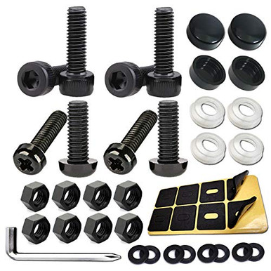 Nylon License Plate Screws - Nylon License Plate Bolts & Nuts with ...