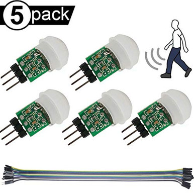 DAOKI 5Pcs IR Human Sensor AM312 Mini Detector Module HC-SR312 ...