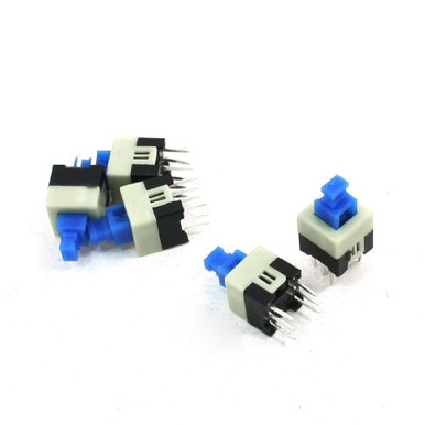 Uxcell Momentary 6 Pin Tactile Tact Push Button Switch, 7 x 7mm ...