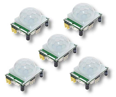 DarEnterpries 5PCS HC-SR501 PIR Infrared IR Sensor Human Body Motion Module Pyroelectric for ...