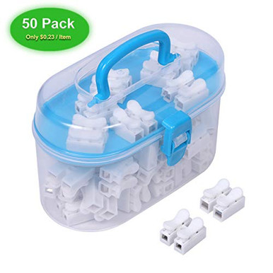 Spring Wire Connector CH2 Quick Wire Connector Reusable Press Wire ...