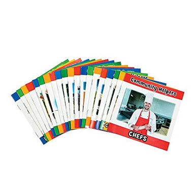 Community Helpers Book Set - 20 Early Reading Booklets for PK-2 or SPED ...