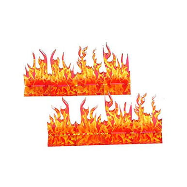 D&D Wall of Fire Miniature (Set of 8) Spell Effects Flame Terrain for ...