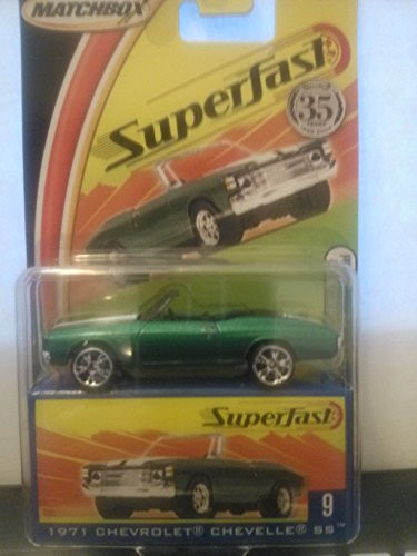 Matchbox 35th Anniversary Superfast New Model 1971 Chevrolet Chevelle ...