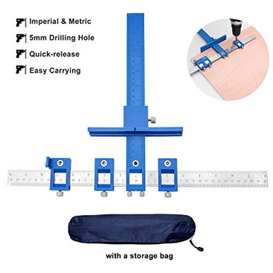 Drill Guide Jig Adjustable Cabinet Handle Template Tool Guide Sleeve ...