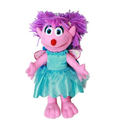 Sesame Street Abby Cadabby Plush Backpack - 14in - Warehousesoverstock