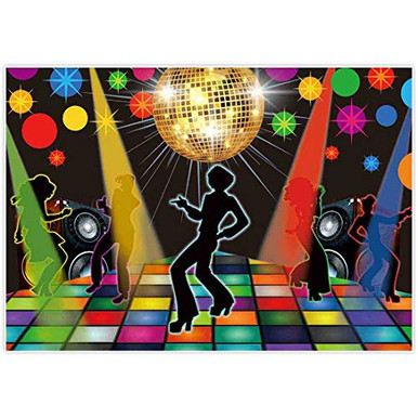 Allenjoy 7x5ft 70s Disco Theme Backdrop Birthday Party Supplies for ...