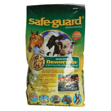 Safe-Guard 0.5% Pellets 1 lb Bag for Use in Horses, Swine, Cows, Zoo ...