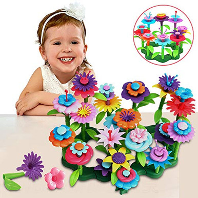 Acelane Flower Toys Garden Building Set 98 PCS Blocks Playset Gardening ...