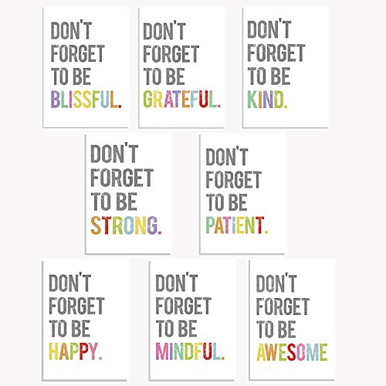 Children Inspire Design Don't Forget Mini Collection 11x14 Inch Print ...