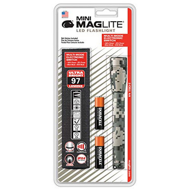 Maglite Mini LED 2-Cell AA Flashlight Universal Camo Pattern ...